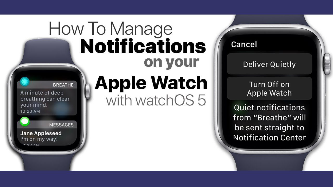 Ways to Manage Notifications on Apple Watch - Ordoh Ways to Manage Notifications on Apple Watch - Ordoh